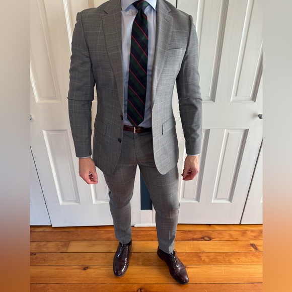 J. Crew | Suits & Blazers | J Crew Grey Glen Plaid Suit | Poshmark